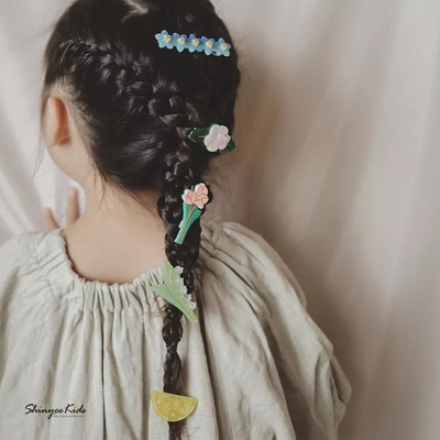 法国进口儿童发夹抓夹coucou可爱