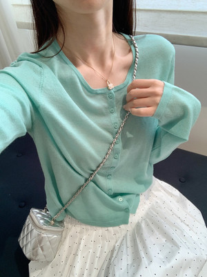 30.7%天丝羊毛软糯针织开衫