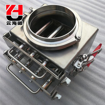 云海除铁器厂家cbs系列格栅式矿山除铁器去除铁屑杂质除铁器