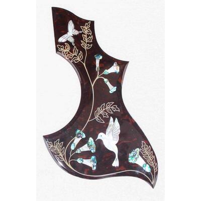 热销gibson吉他hummingbird贝壳蜂鸟护板