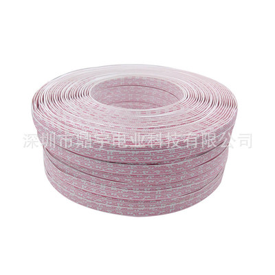 鼎宇20080双面排线印字28awgled显示屏连接线平行线特软排线厂