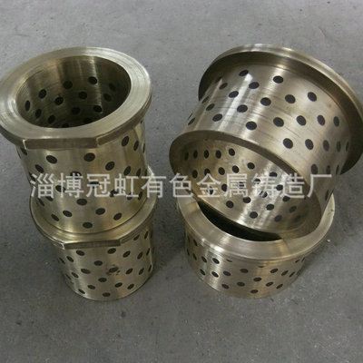 铸造铜铸件异形三角型铜滑块铜折板低压浇白铜离心定制黄铜套