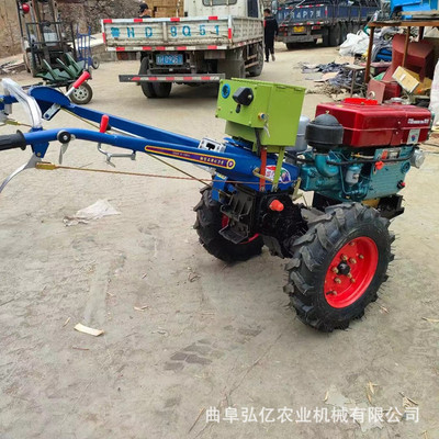 热销32马力手扶拖拉机柴油水冷耕地机收获旋耕整地开沟起垄种植田