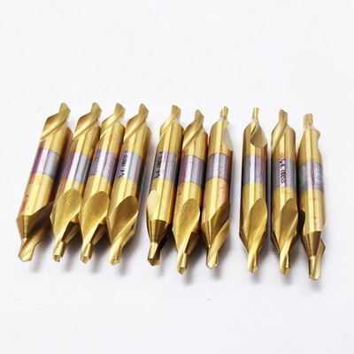 宏峰m35含钴镀钛钻中心a型高速钢中心钻涂层a1-a2-a3-a4-a5-co