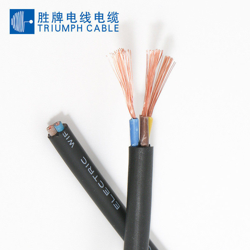 大功率电源连接线h07rn-f2*1.5平方户外防水线橡胶