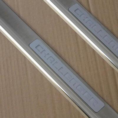 适用于dodge道奇challenger汽车改装带灯门槛条迎宾踏板door sill
