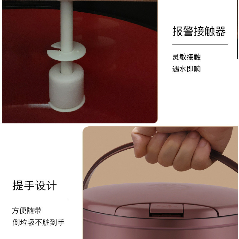 12升带吸水球茶渣桶茶水桶家用茶渣过滤茶台废水功夫茶具干湿分离