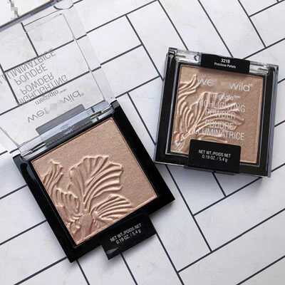WetnWild湿又野高光闪粉提亮立体修容香槟樱花色浮雕高光粉322B