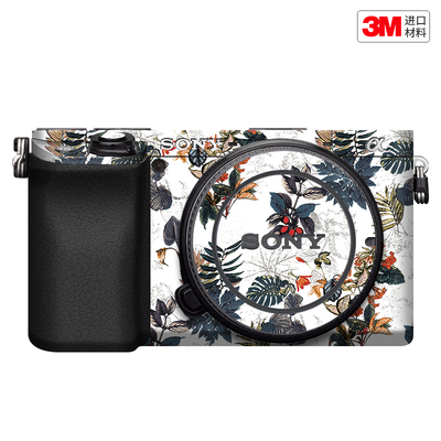 玛彩克 适用于索尼A6400相机保护贴膜a6400机身贴纸卡通贴皮3M