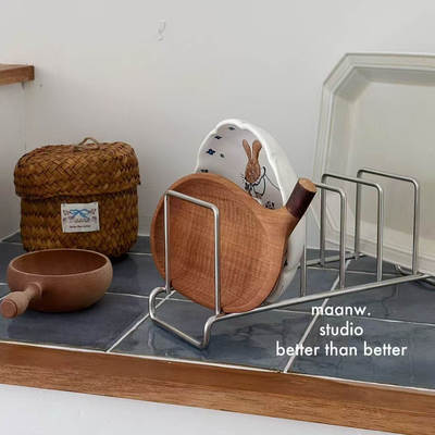 加粗304不锈钢草帽碟沥水架