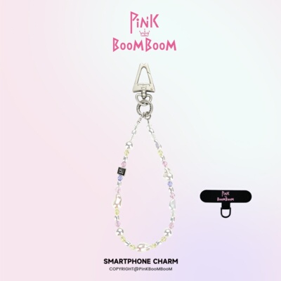 PinKBooM原创爱黛儿手机链轻奢天女珠小众高级感短款手机壳挂饰