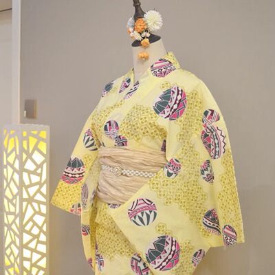日单浴衣日本传统款和服棉布女
