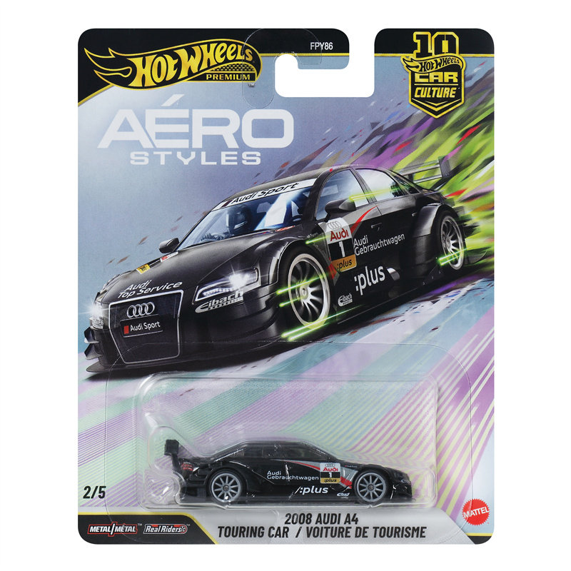 风火轮 FPY86 汽车文化 奥迪 AUDI A4 DTM赛车 hotwheels