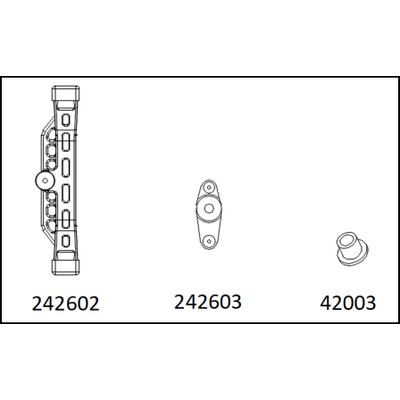 CROSSRC大恐龙1/6后平衡连杆座