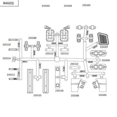 T4攀爬车装饰件crossrc
