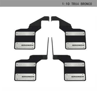 现货DJ TRX-4TRX4仿真烈马福特bronco 金属标挡泥板B金属固定支架
