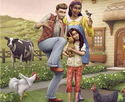 OriginPC 正版游戏The Sims 4: Cottage Living人间4：乡间生活