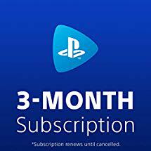 PS 索尼Playstation Plus: 3 Mon 游戏订阅服务 3个月充值卡 美国