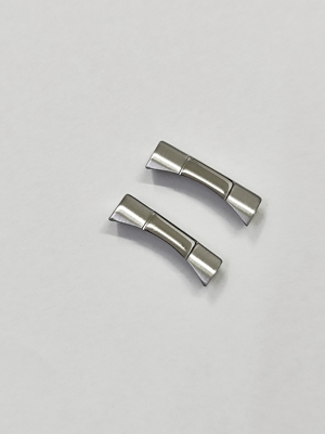 适用劳力士迪通拿水鬼日志头粒游艇胶带皮带钢粒手表维修配件20mm