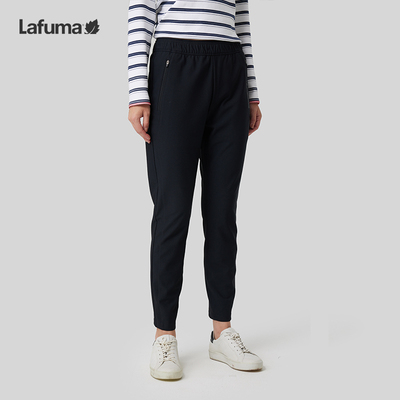 乐飞叶户外女保暖长裤秋冬锥形裤