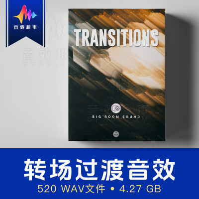 魔幻呼啸元素/转场过渡设计音效 Big Room Sound - Transitions