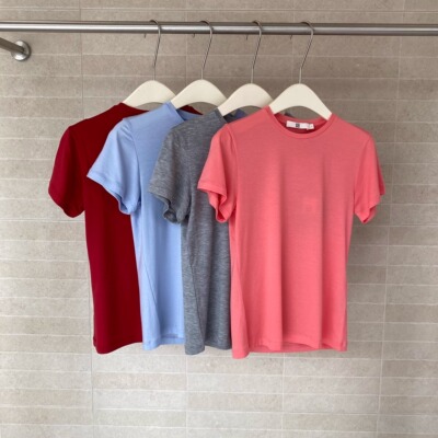 对倒 轻柔T恤26年春夏26SSTOP10PK01/GR01/BL01/RE01 ——960