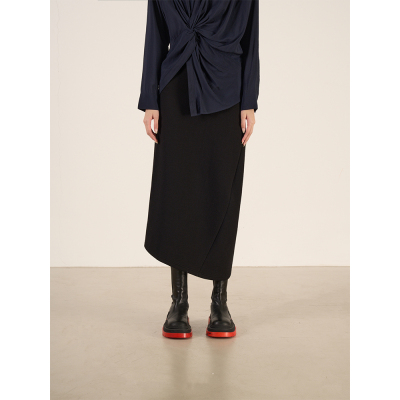 立体泡泡棉肌理感半身裙