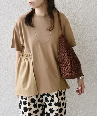 日本ships旗下拼接短袖T恤