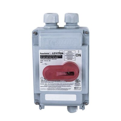 LEVITON DS30-AX TYPE: 3R, 4X,12K