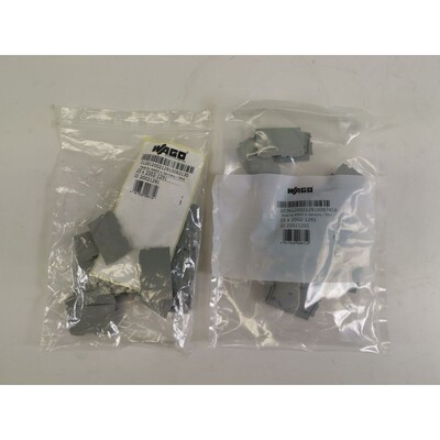 WAGO Abschluss und Zwischenplatte 20021291/ 2002-1291 50er P