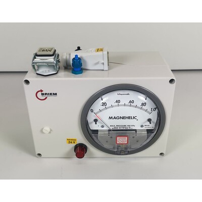 BRIEM Differenzdruckmessger?t MD 201-10-B MD201 Magnehelic N