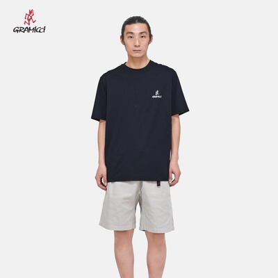 GRAMICCI小野人 山系品牌LOGO男女圆领短袖男友风T恤G4SU-T096