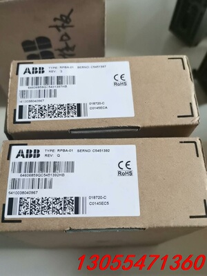 议价RPBA-01，ABB变频器接口板，全新未用，内外一致，原装