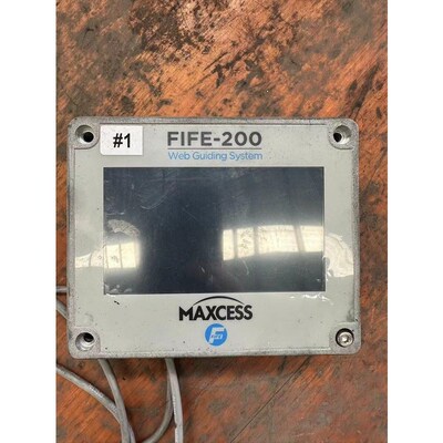 MAXCESS美塞斯FIFE-200纠偏屏,拆机功能包好,有议价
