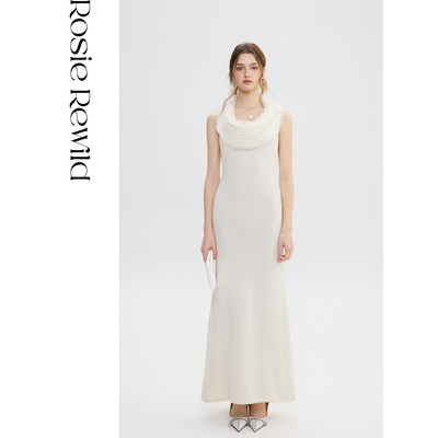 RosieRewild羊驼羊毛针织连衣裙