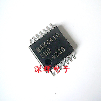 贴片 MAX4410 MAX4410EUD 音频放大器芯片 TSSOP-14 可直拍