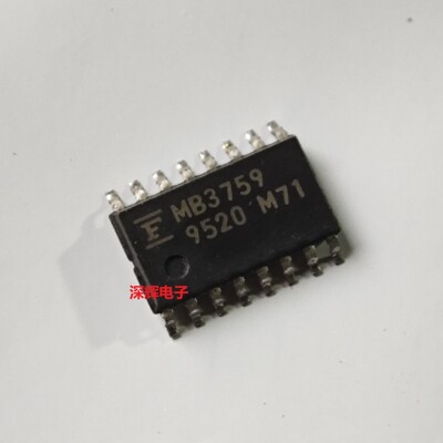 贴片 MB3759 MB3769A MB3863 拆机集成IC芯片 SOP-16 可直拍
