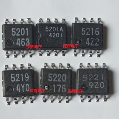 M5216FP 5201A 5219 5220 5221 AFP 进口拆机IC芯片SOP-8 可直拍