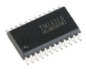 贴片 TM1621C TM1621D LED驱动器 SOP-28封装