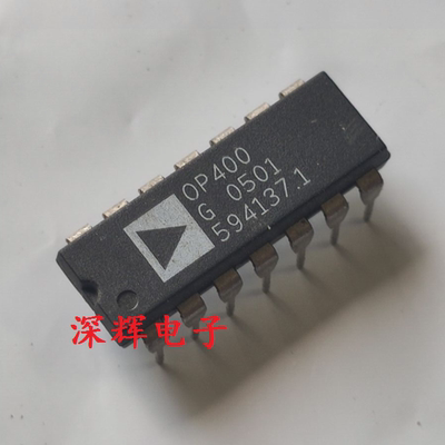 直插 OP400G OP400GP 运算放大器IC芯片 DIP-14 可直拍 进口拆机