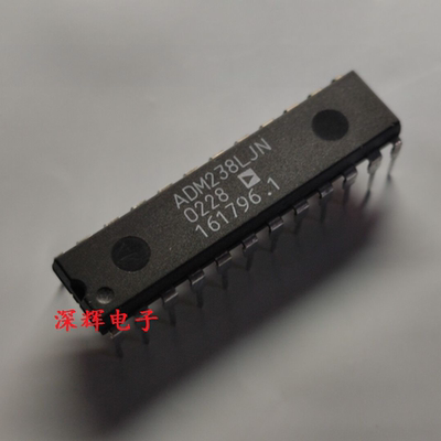 直插 ADM238LJN ADM238 进口拆机RS-232收发器 DIP-24 可直拍