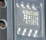 贴片 AD8651AR AD8651ARZ 进口单运放IC芯片 SOP-8 可直拍