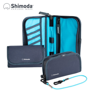 Shimoda卡包摄影包相机附件包SD记忆卡储存卡CF卡包旅行护照包便