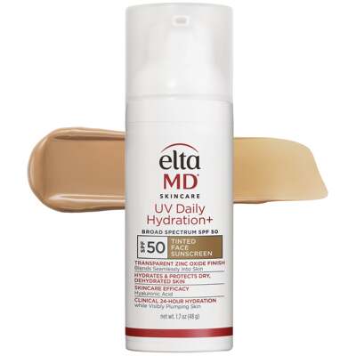 EltaMD SPF 50 Tinted润色防晒 干肌熟龄滋润防晒 dermtalk