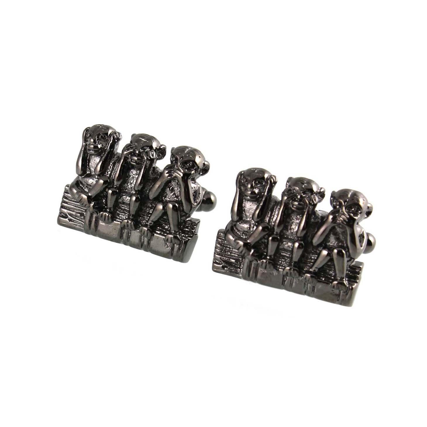 sunnylink袖扣袖钉动物昆虫恐龙熊猴玫瑰cufflinks E3135