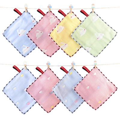 方巾15*15cm幼儿园纯棉纱布