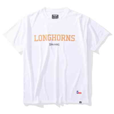 日本Spalding/斯伯丁 T 恤Texas Longhorns Logo 男女速干半袖