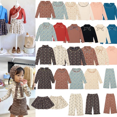 长袖T长裤花边连衣裙印花短裙