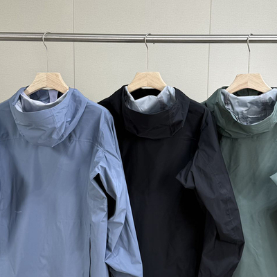 【0401】夏季新款青年流行时尚户外运动休闲男女连帽夹克外套SW