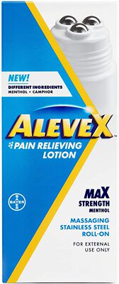 美国代购Aleve X Pain Relieving Lotion with Rollerball Appli